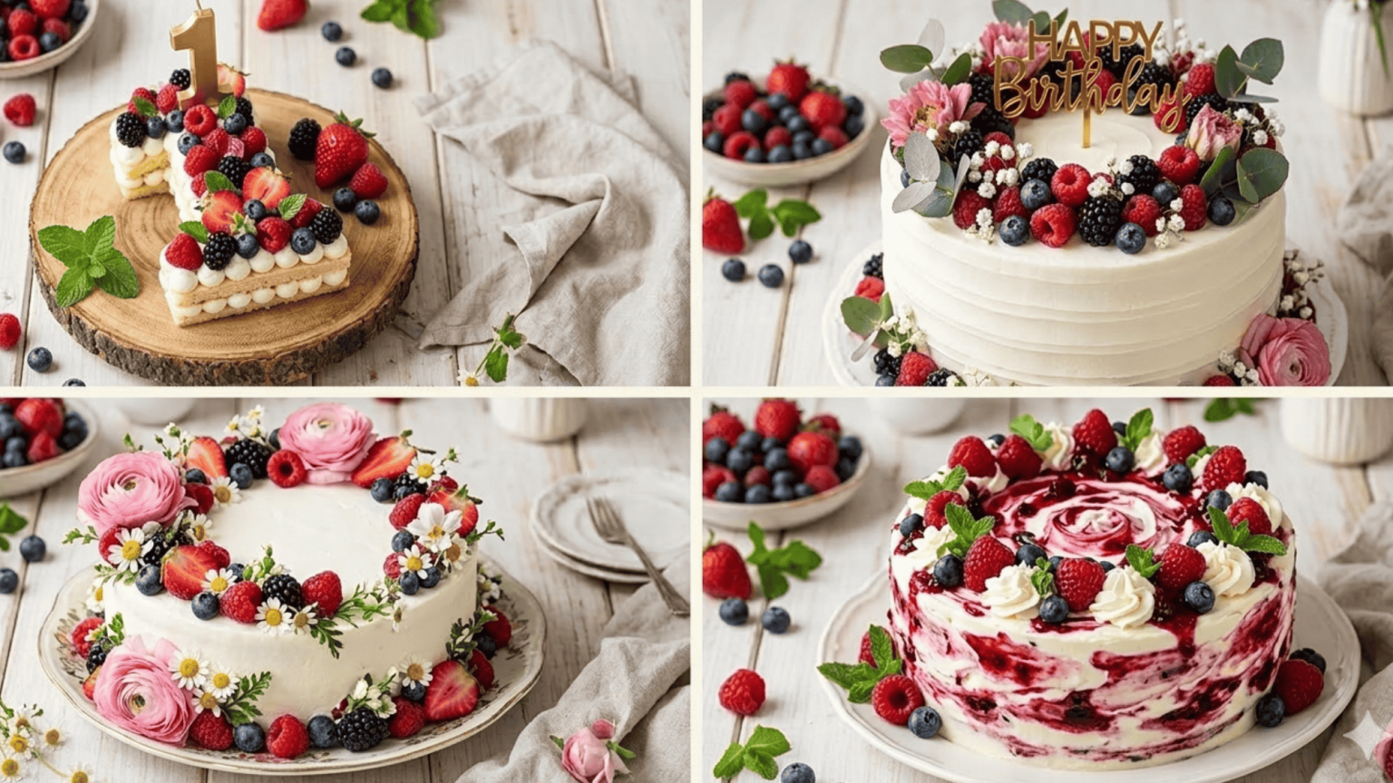 Berry First Birthday Cake: A Sweet Celebration Idea - Occasionally Crafty