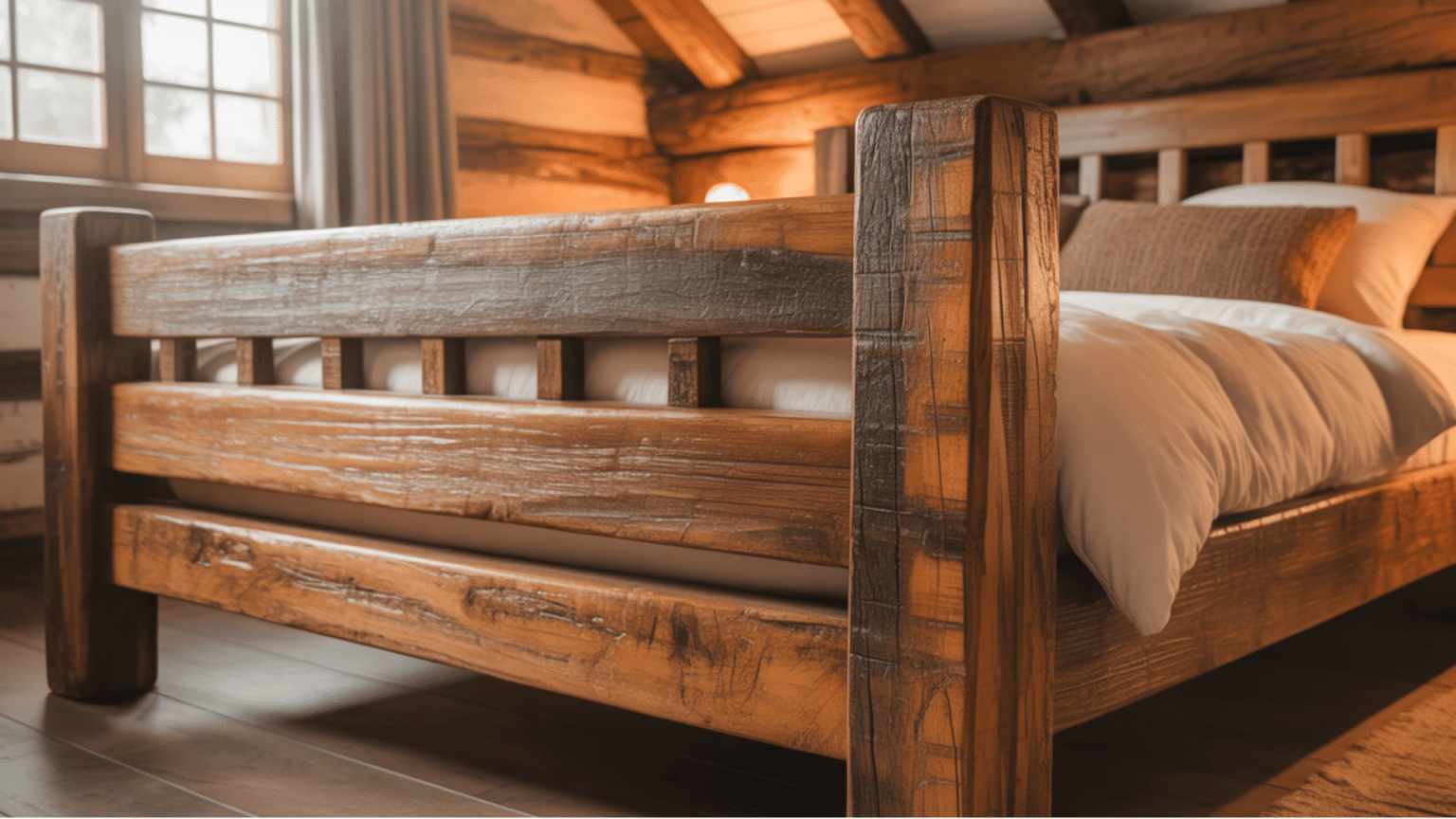 30 Cabin Bedroom Ideas for a Warm and Rustic Feel - Occasionally Crafty