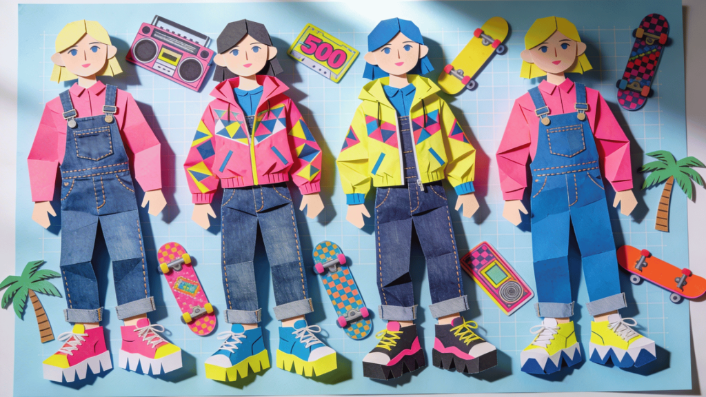 How to Make a Paper Doll: Easy DIY Tutorial - Occasionally Crafty